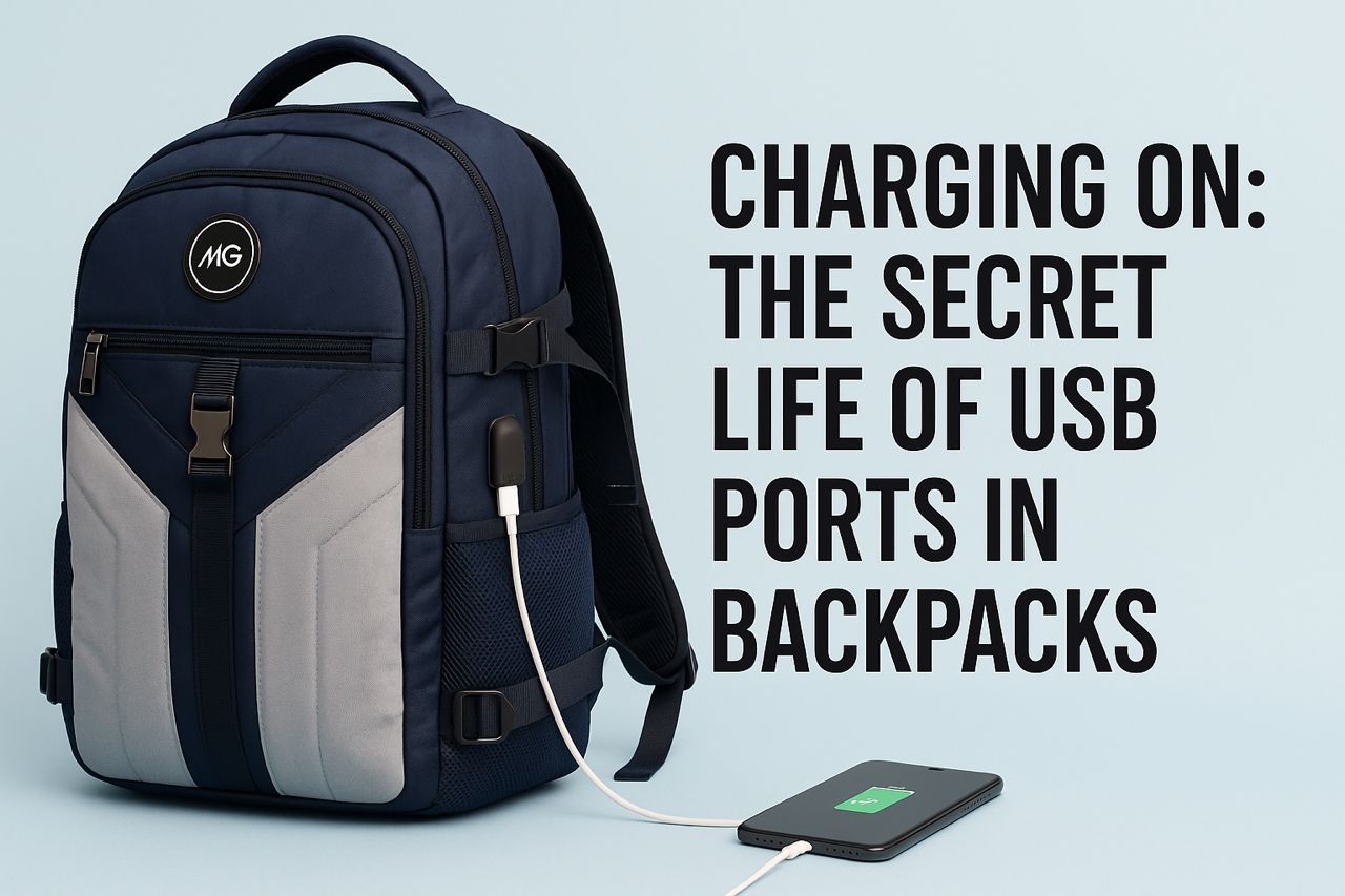 Charging On: The Secret Life of USB Ports in Backpacks – Moxiegalia